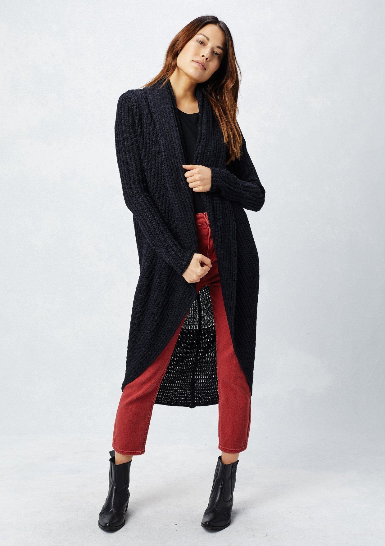 Cashmere Blend Dual Wear Cardigan | LOVESTITCH Cardigan