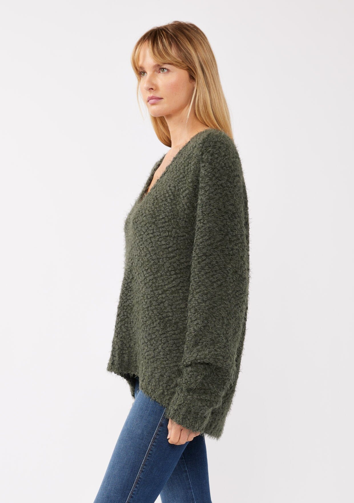 Women's Fuzzy Fall Pullover Sweater | Lovestitch Sweaters + Pullovers ...