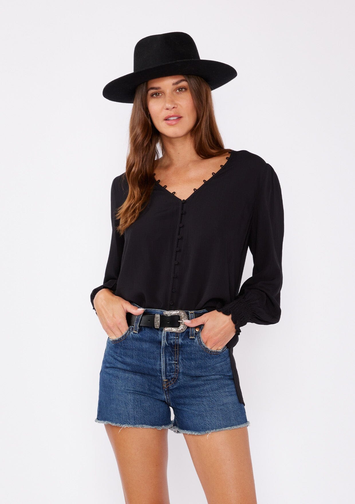 Women's Long Sleeve Bohemian Fall Blouse | LOVESTITCH