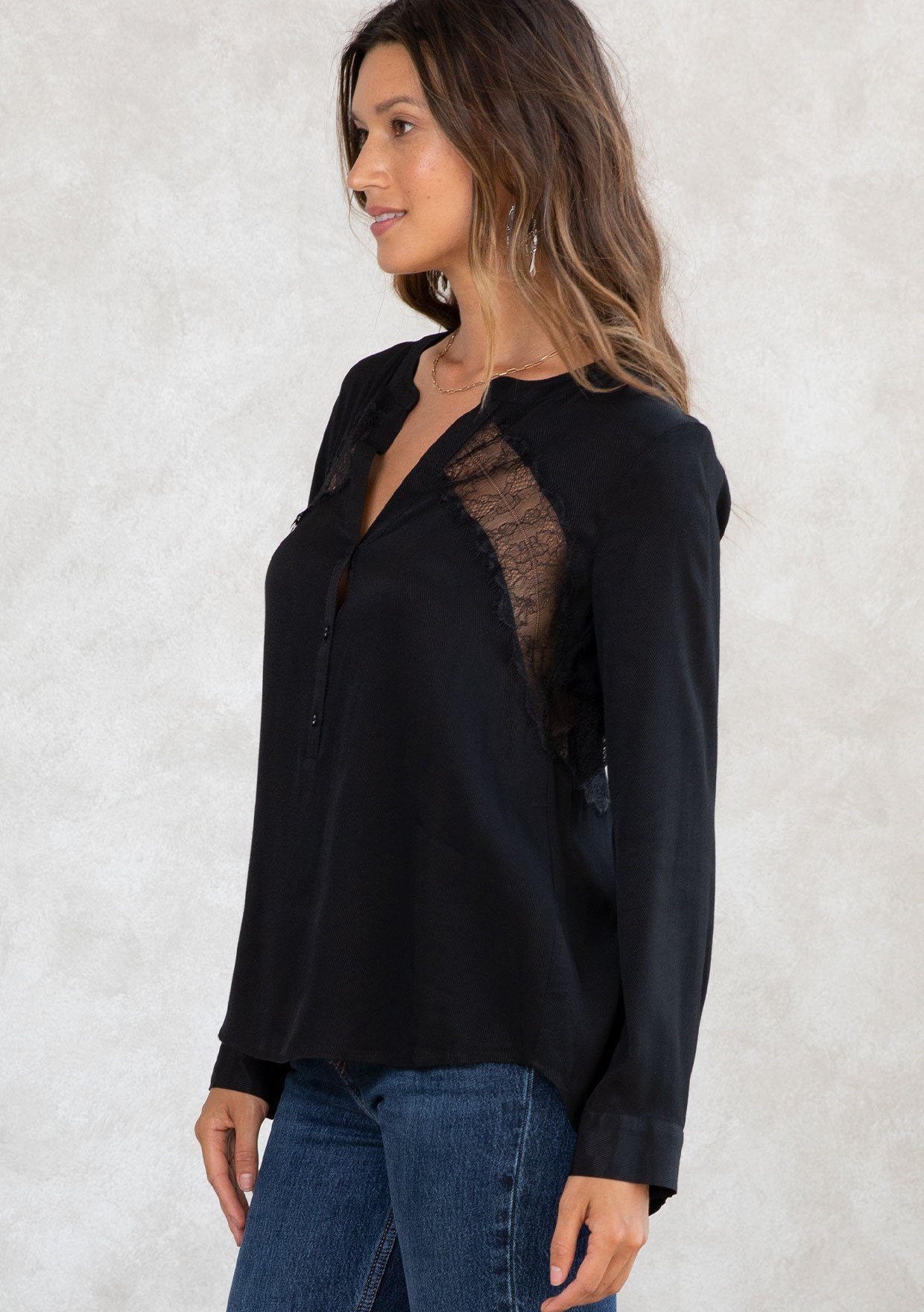 Romantic Vintage Lace Button Up Shirt | LOVESTITCH