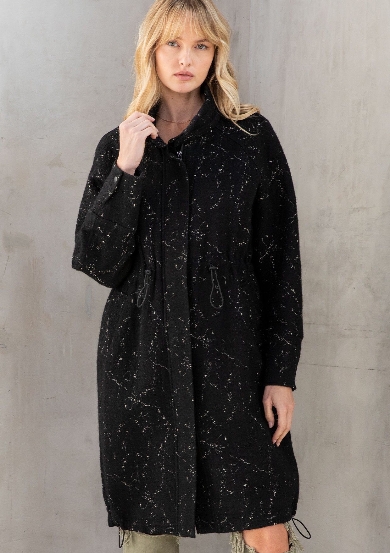 Cool Paint Splatter Trench Coat | LOVESTITCH