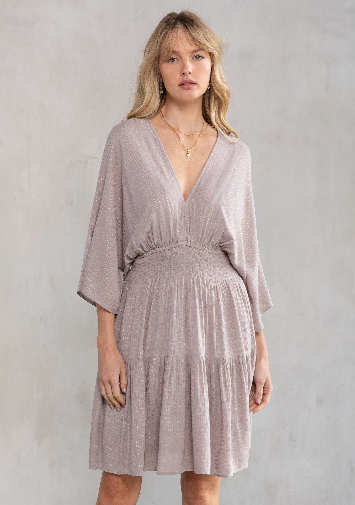 Cute Easy Boho Mini Dress + Long Sleeve | LOVESTITCH