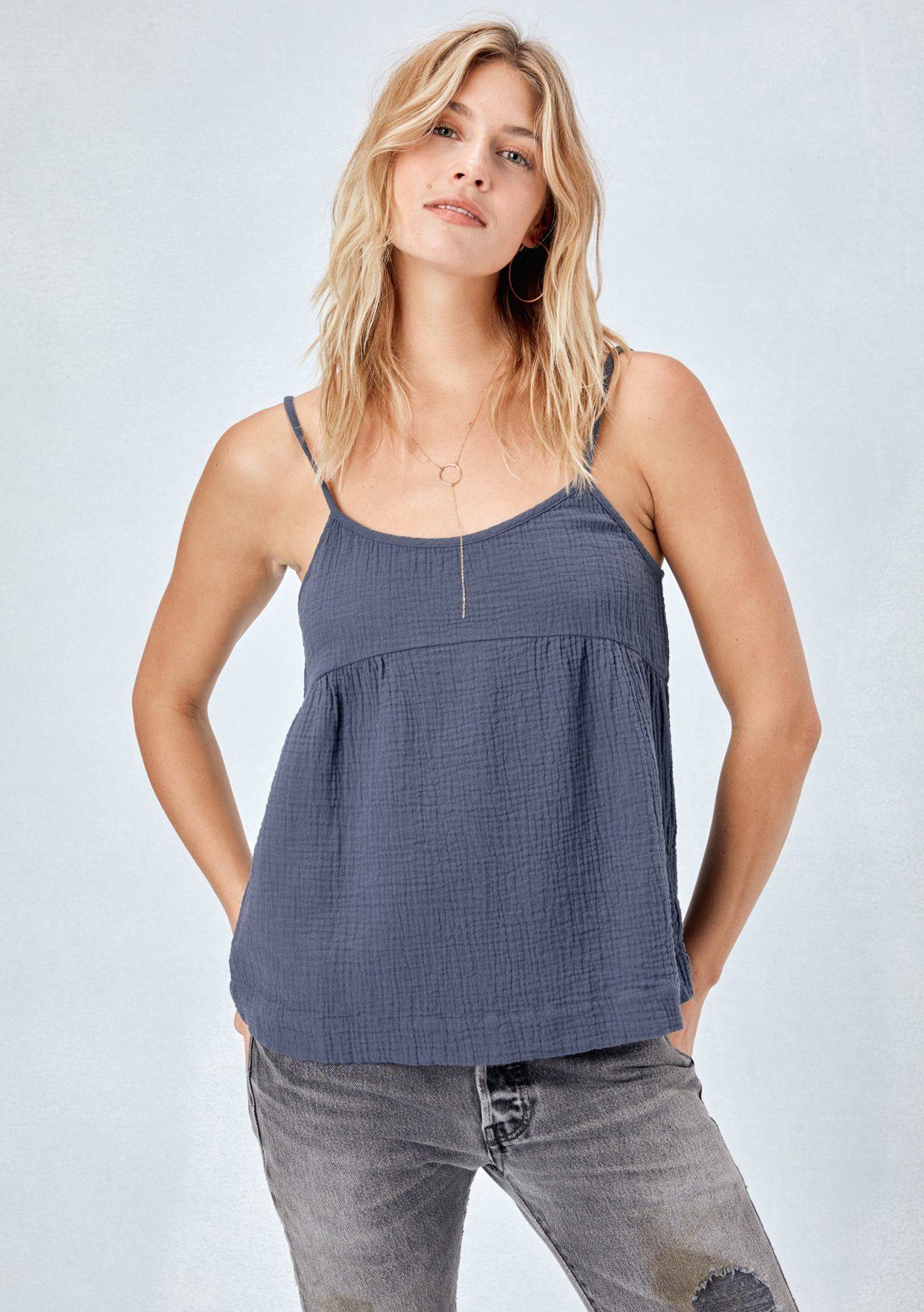 Comfortable Cotton Relaxed Fit Tank Top | LOVESTITCH