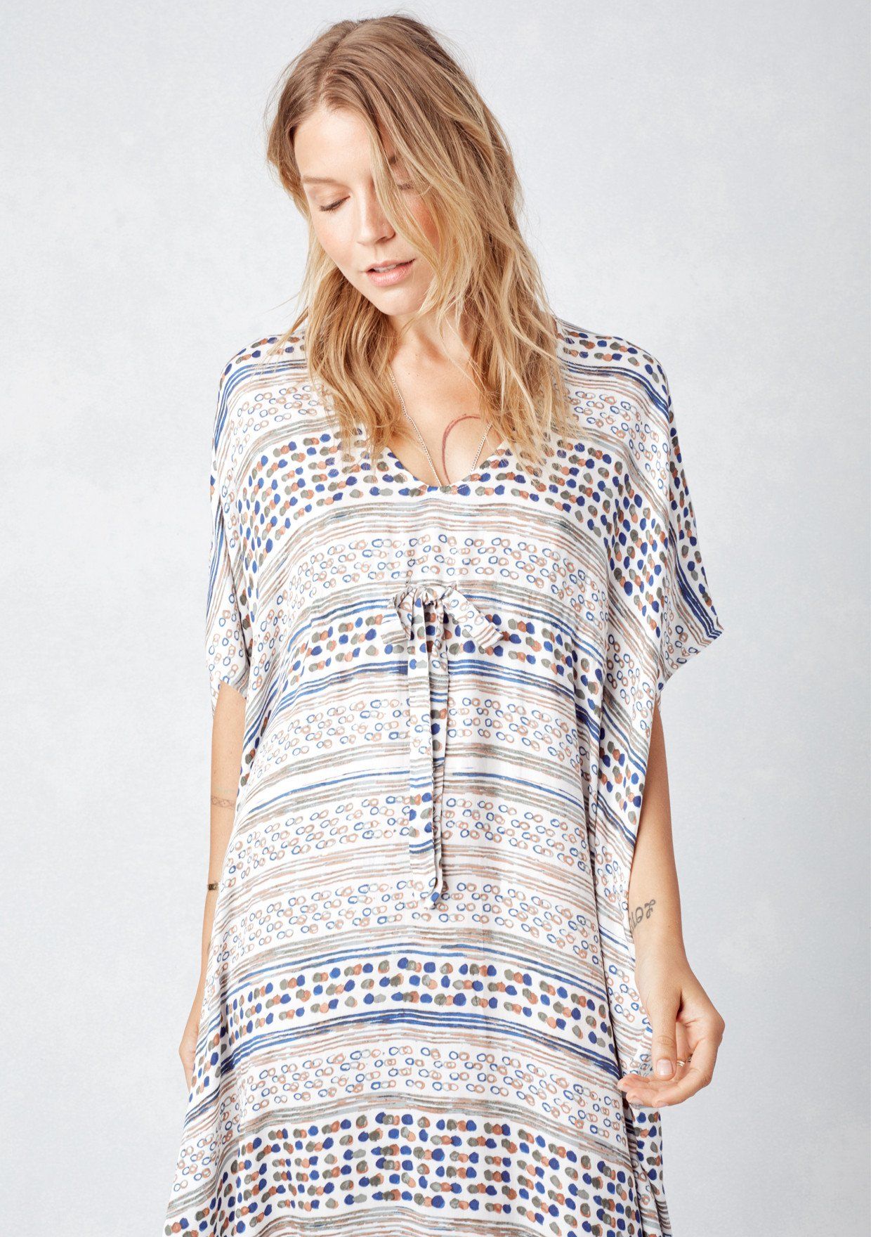 Flattering Boho Maxi Caftan Dress | LOVESTITCH
