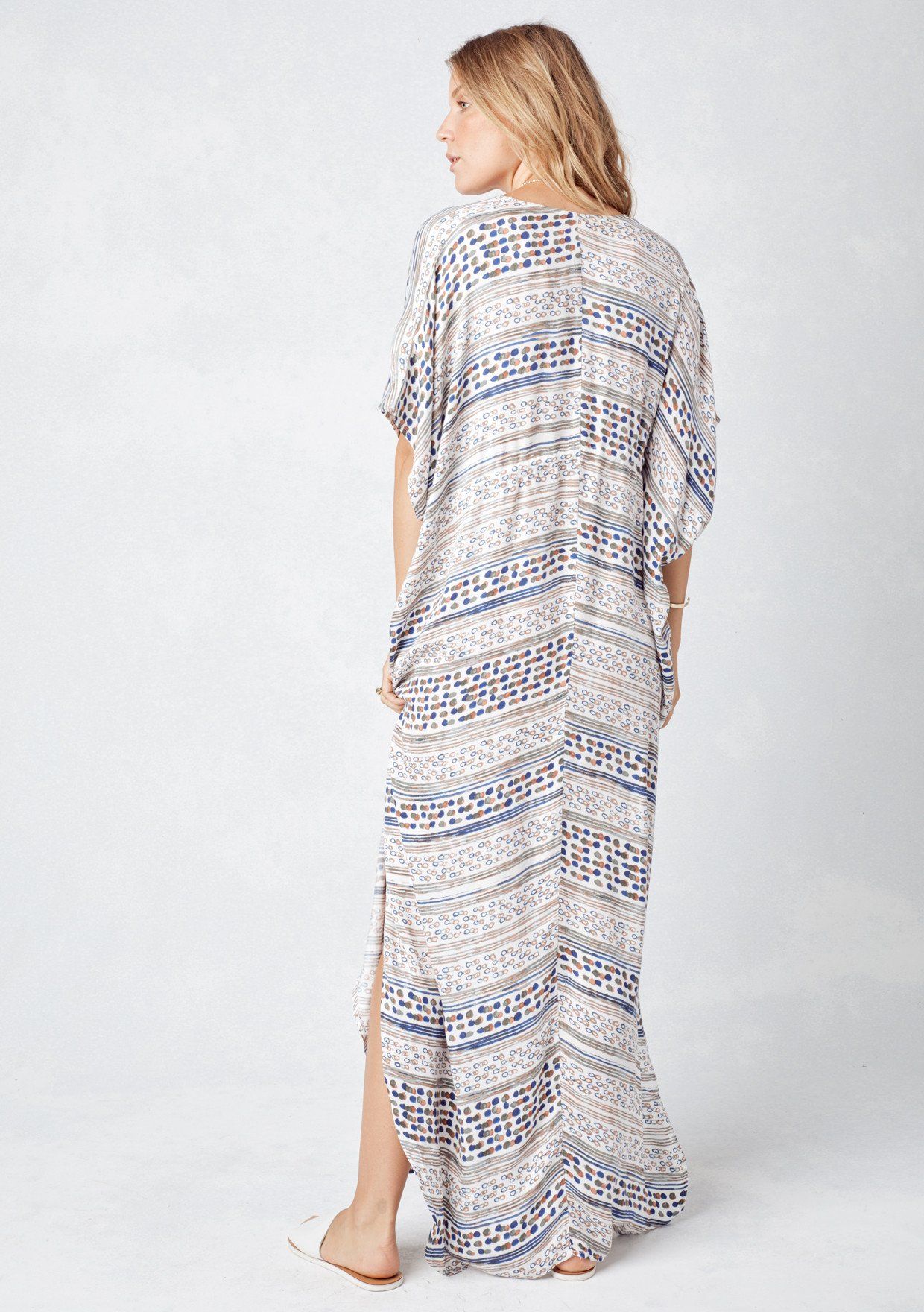 Flattering Boho Maxi Caftan Dress | LOVESTITCH