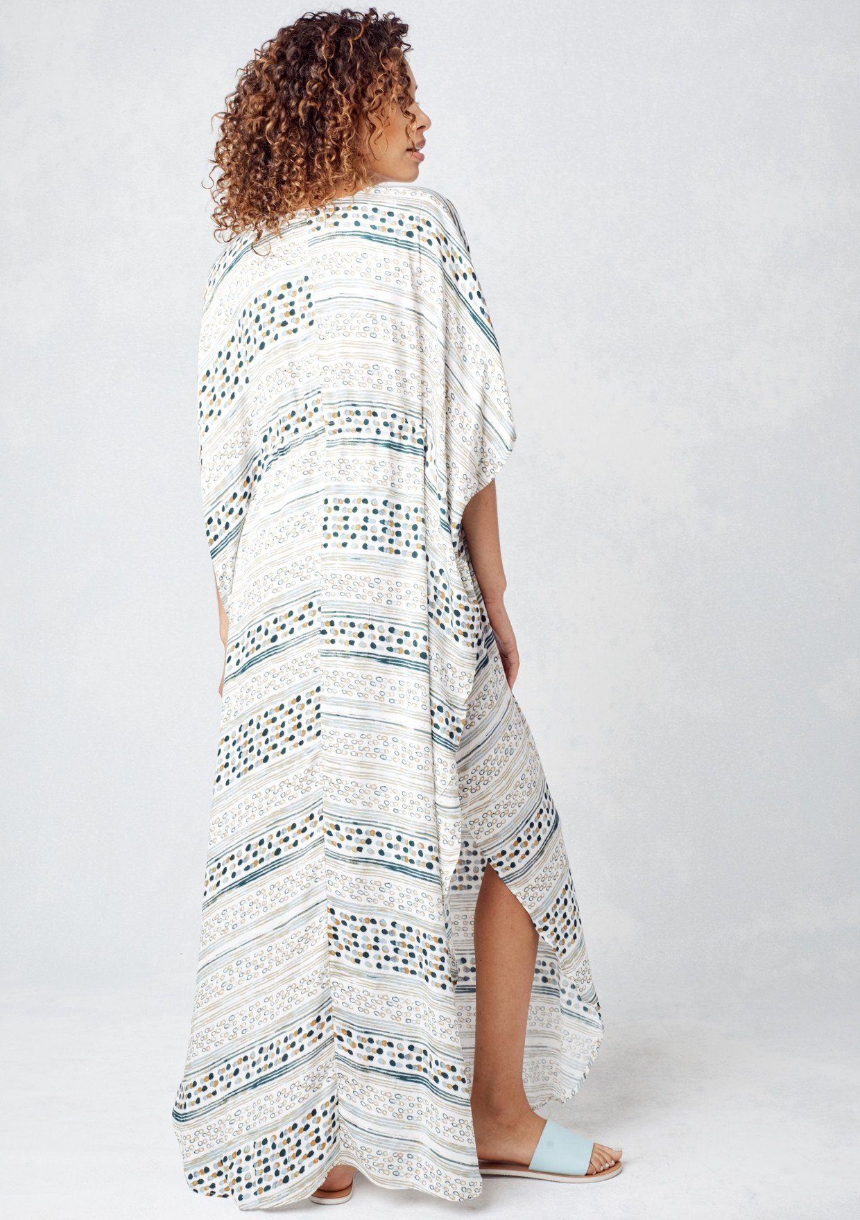 Flattering Boho Maxi Caftan Dress | LOVESTITCH