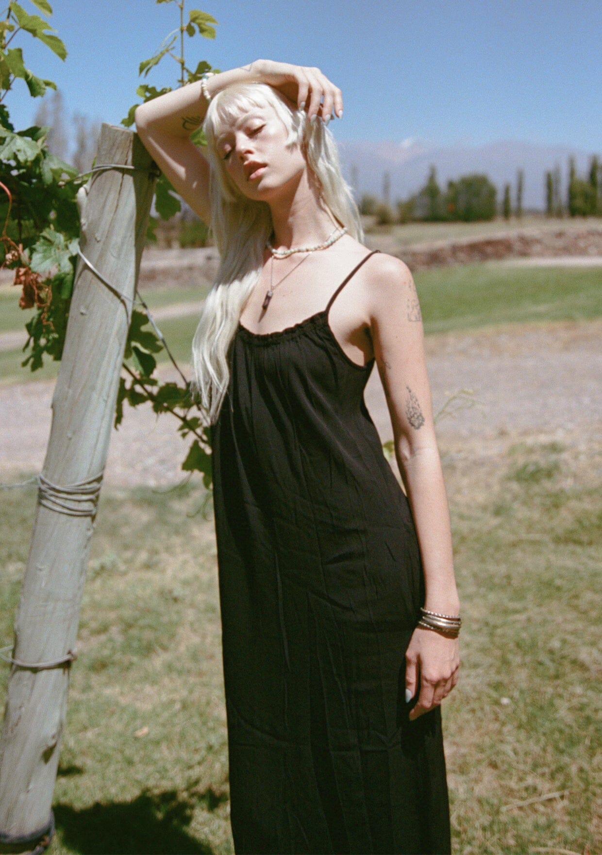 Bright Sleeveless Lightweight Maxi Dress | LOVESTITCH